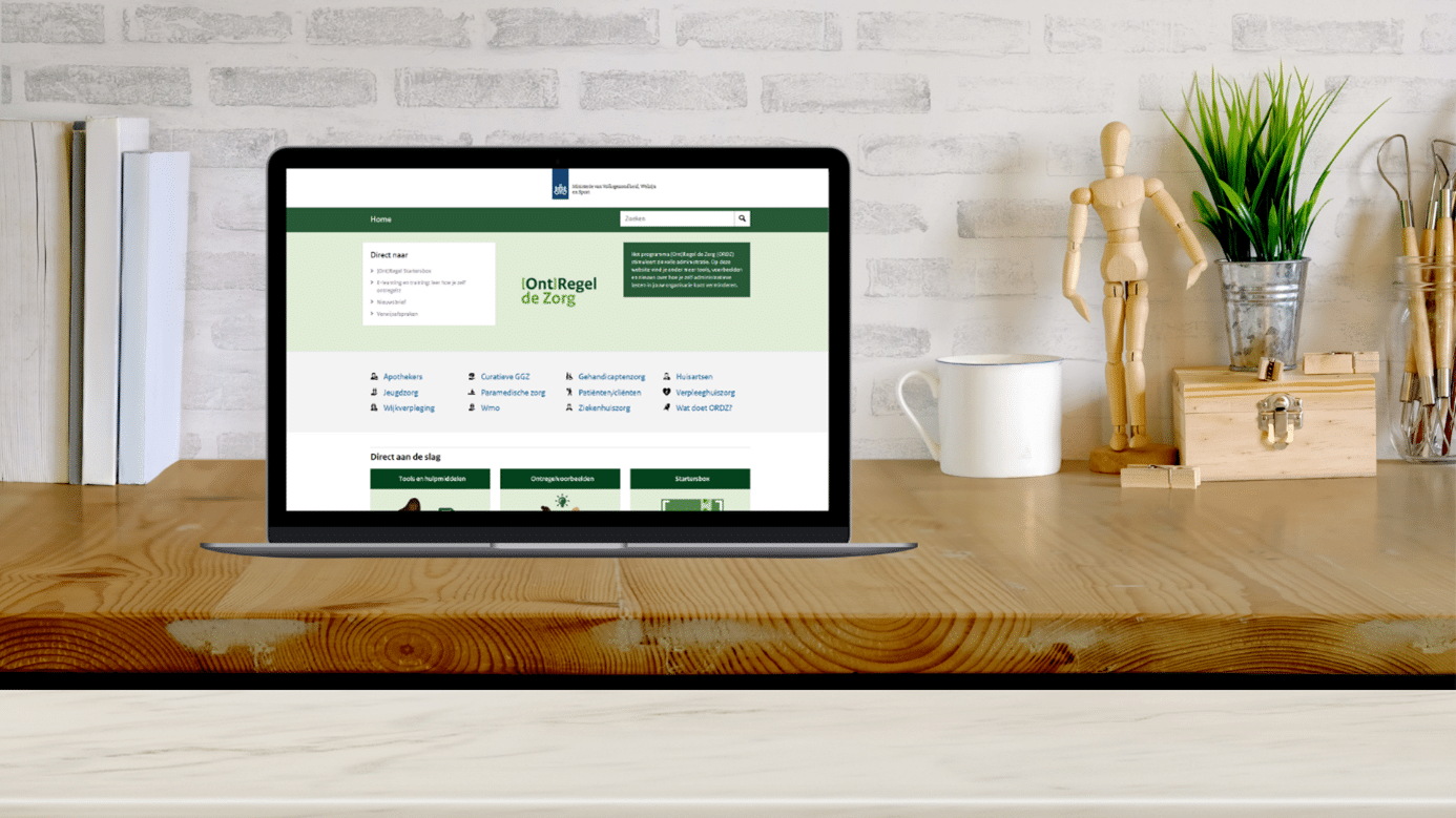 Nieuwe structuur en optimalisatie website [Ont]Regel de Zorg - Future ...